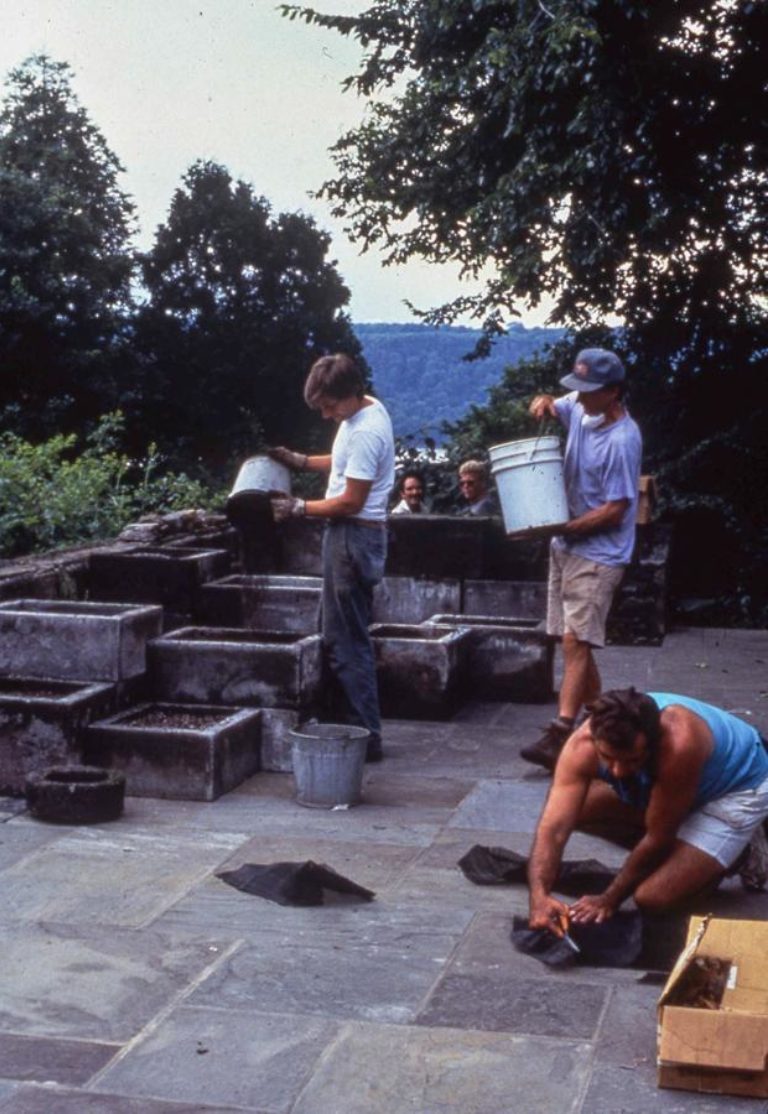 Rebuilding Alpine Troughs - Wave Hill